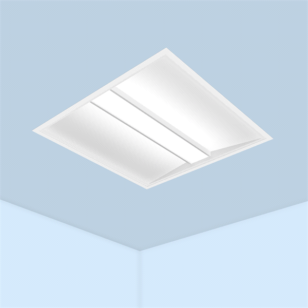 WHSPR LCTR Troffer - WHSPR Luminous Center Recessed WHSPR LCTR Troffer - WHSPR Luminous Center Recessed